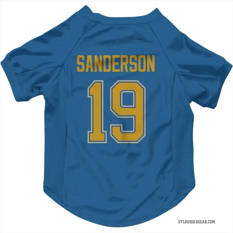 Derek Sanderson Pet Jersey | Authentic St. Louis Blues Derek Sanderson ...