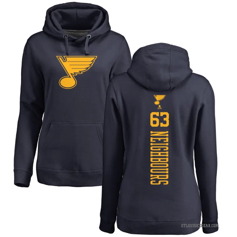 Jake Neighbours Hoodie | Authentic St. Louis Blues Jake Neighbours ...