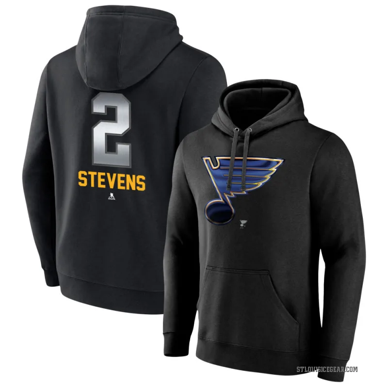 Scott Stevens Hoodie | Authentic St. Louis Blues Scott Stevens Hoodies ...