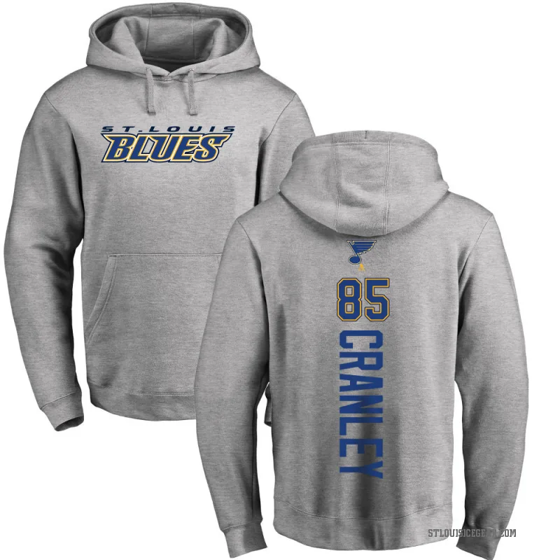 Will Cranley Hoodie | Authentic St. Louis Blues Will Cranley Hoodies ...